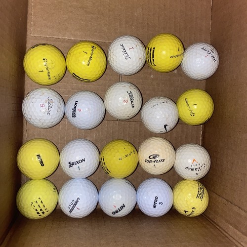 Hit A Way 20 Miscellaneous Practice Range Shag Golf Balls | eBay