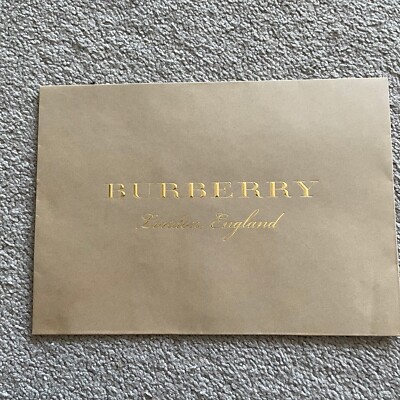 Authentic Brand New Burberry Envelope Paper Invoice Holder Receipt ...