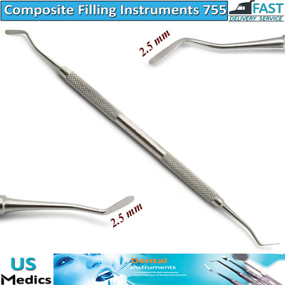 Restorative Amalgam Composite Filling Tools 755 Flat Plastic Dentist ...