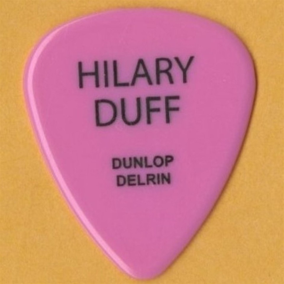 Hilary Duff 2003 Metamorphosis concert tour Jay Gore stage Guitar Pick | eBay