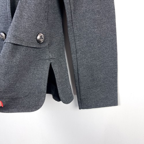 Cabi Small Ponte Knit Blazer Jacket Rayon Stretch Buttons Dark Gray 3030 | eBay