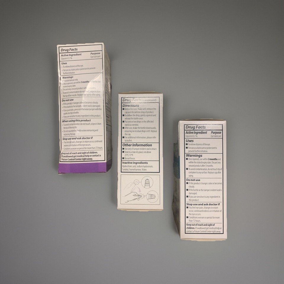 OPTASE INTENSE DRY EYE DROPS**0.33 oz**3 BOXES TOTAL** Exp 7 2027 | eBay