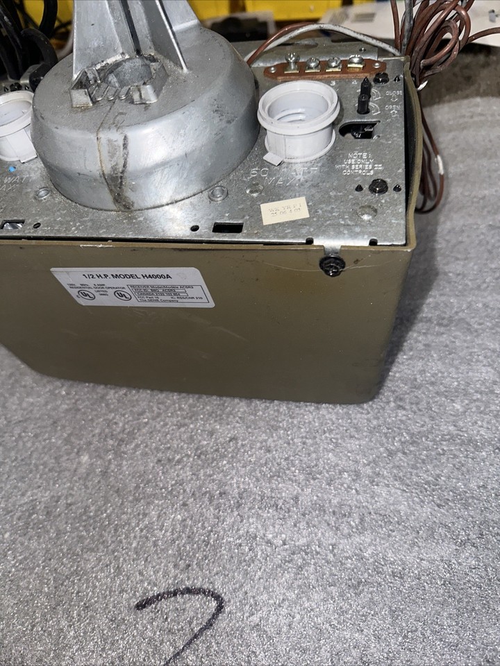 Genie GarageDoor Opener Intellicode Screw Drive Model H4000a Motor Head ...