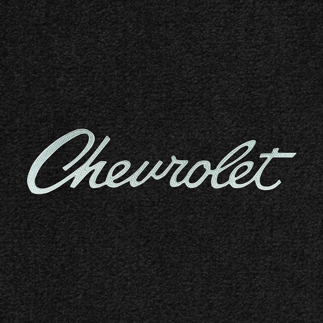 Lloyd Luxe Front Carpet Mats for '79-87 Chevy Chevette w/Red Chevy ...