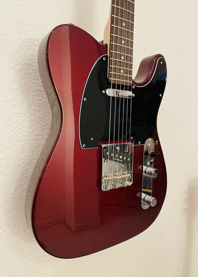 Fender Telecaster Custom Build Midnight Wine Alder Body Duncan Designed ...