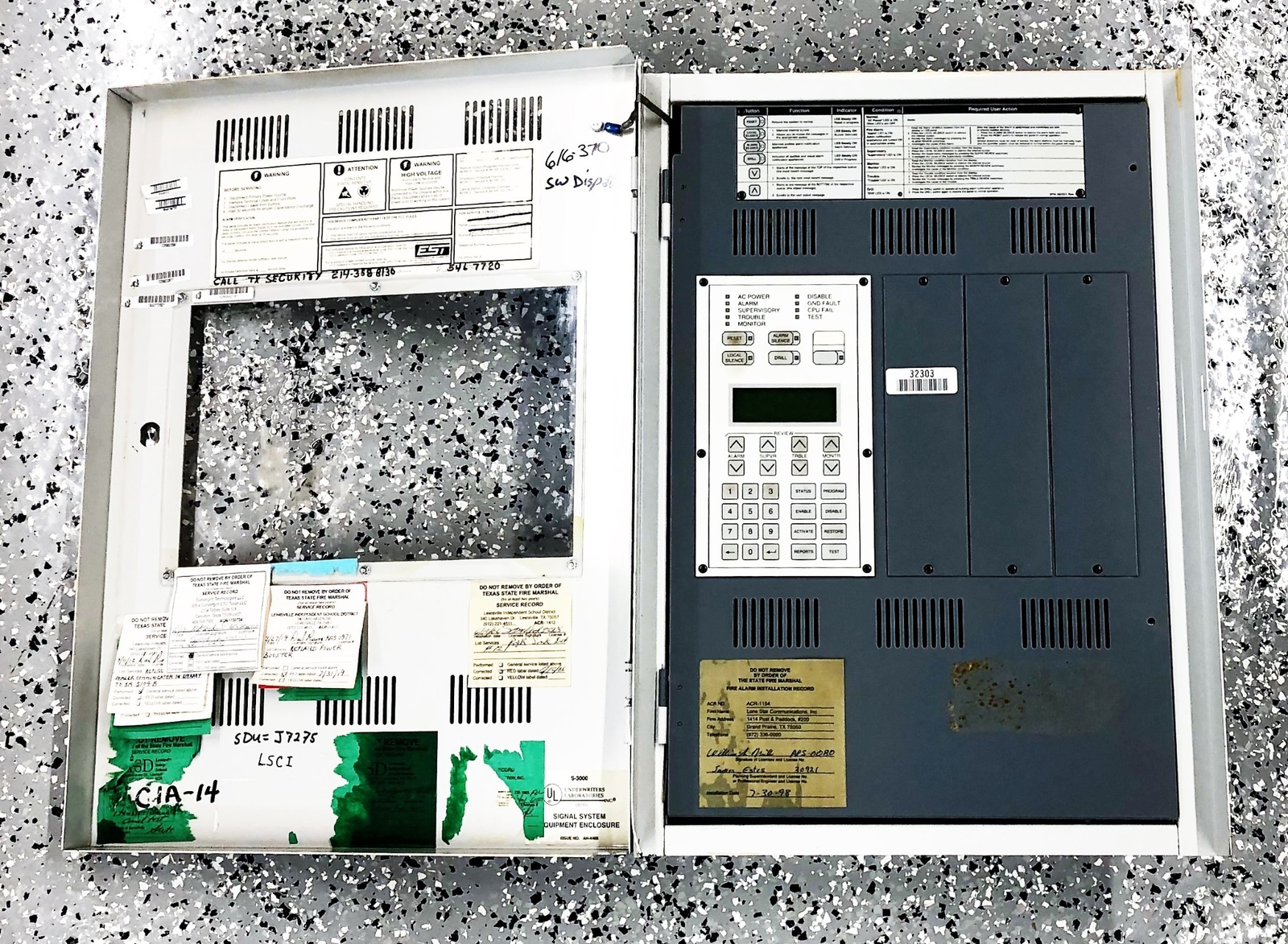 Edwards System Technology Fire Alarm Enclosure EST 2 USED | eBay