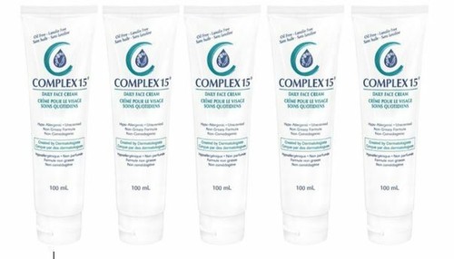 Complex 15 Daily Face Cream 100ML Moisturizer x 5 tubes NEW CANADIAN | eBay