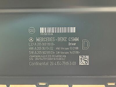 15-17 MERCEDES-BENZ C-Class C300 W205 Front Driver-Left Seat | eBay