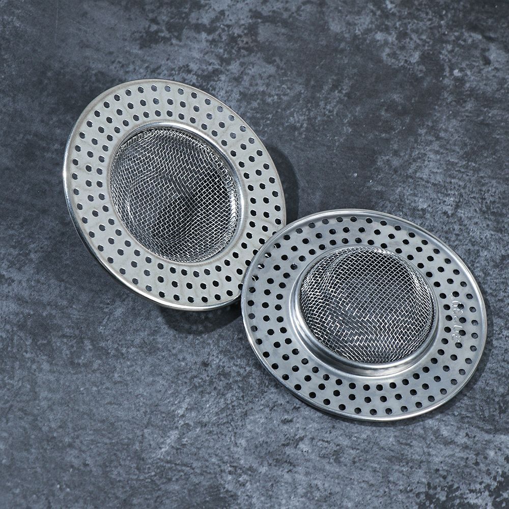 Up Stainless Steel Anti Clog Sink Strainer Waste Catcher Mesh Trap ...
