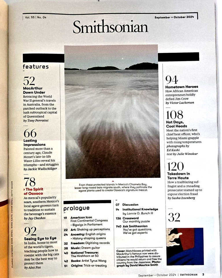 Smithsonian Magazine 2024 Sep/Oct ~MacArther "I Shall Return ...