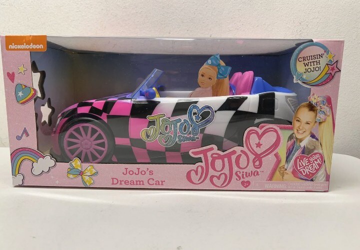 Just Play Nickelodeon JoJo Siwa JoJo’s Dream Car Convertible Car Kids ...