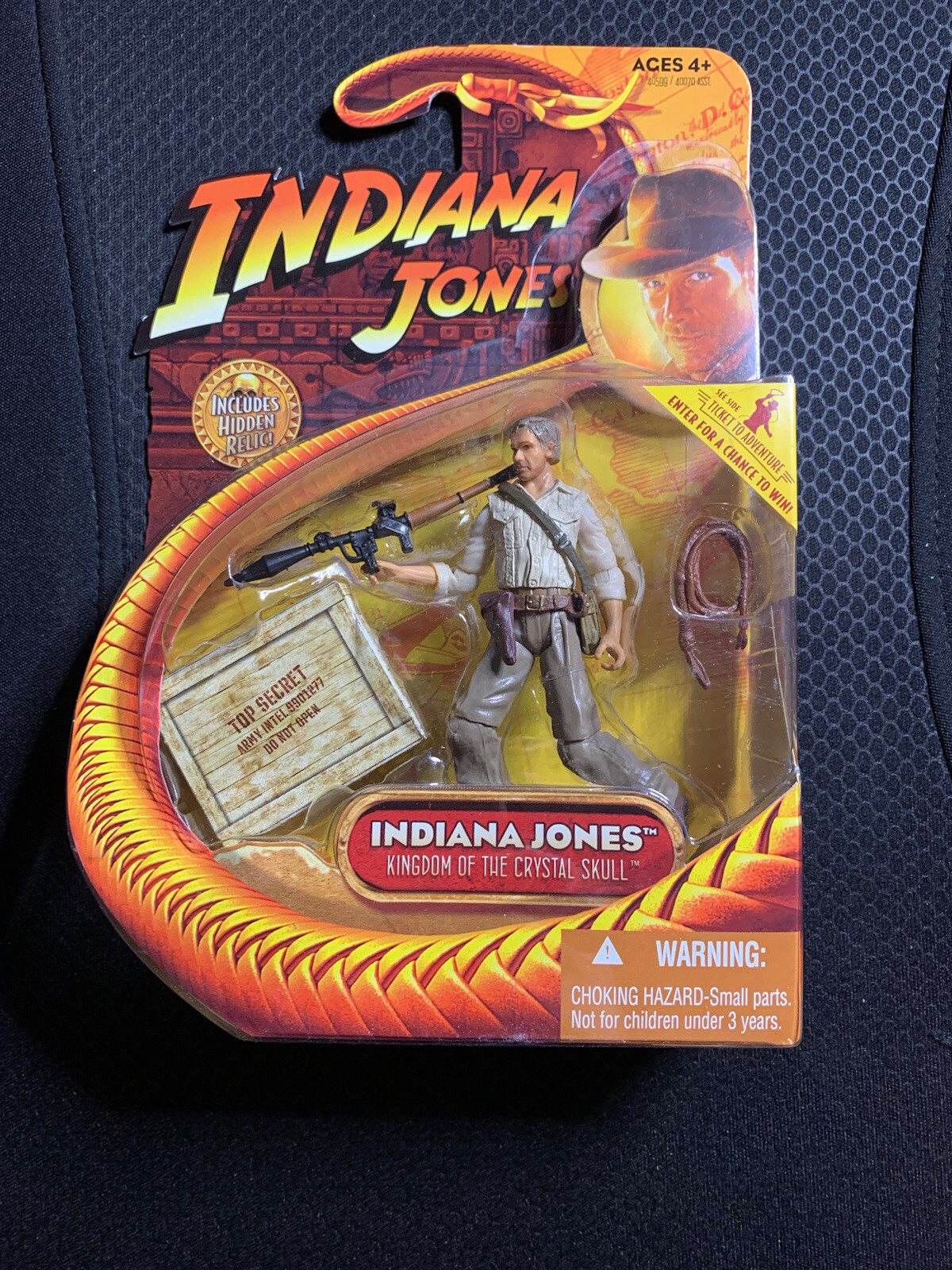 Indiana Jones Rocket launcher RPG Hasbro 3.75" Kingdom of the Crystal ...