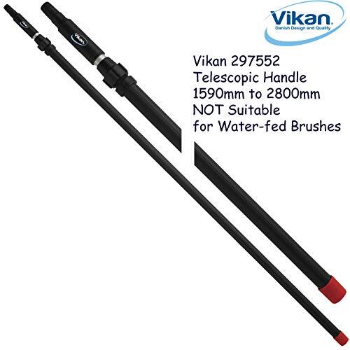 Vikan 297552 Aluminium Telescopic Handle 1590mm to 2800mm (Box Qty: 5 ...