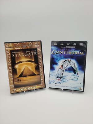 Stargate (Ultimate Edition) and Stargate Continuum DVDs (x2 ...