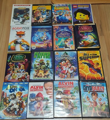$3 Disney and Other Animated Movie DVDs - Buy more to get additional 20 ...