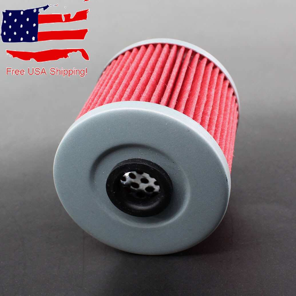 4pcs Oil Filter HF123 For Kawasaki KL250 KL600 KL650 KLR650 KLX650 1977 ...