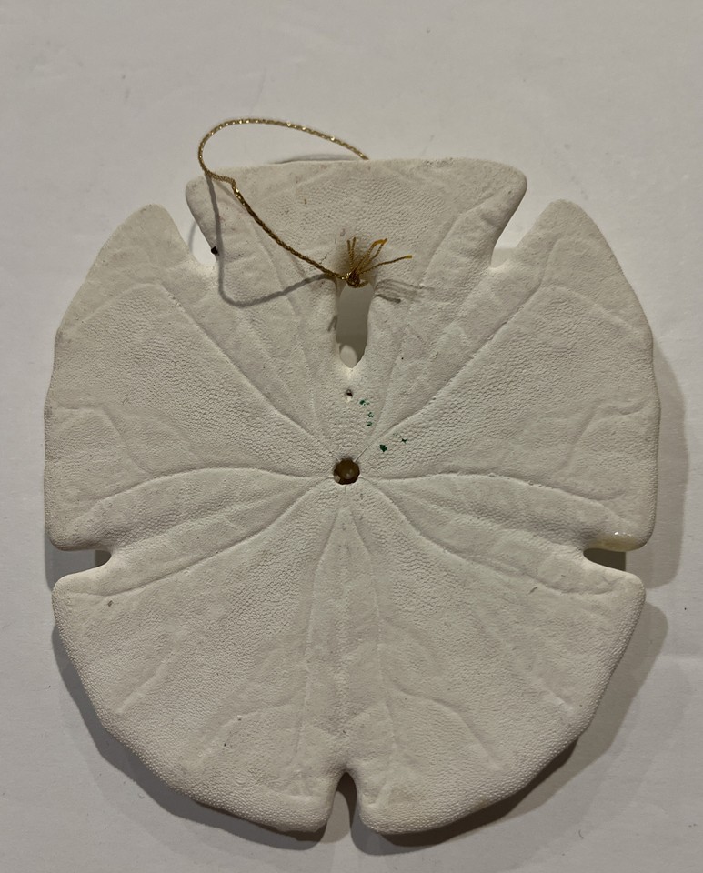 Hand Painted Sand Dollar Key West Flamingo Vintage 1990 | eBay