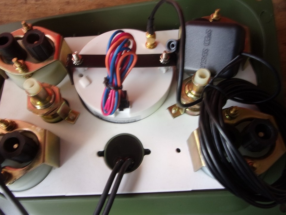 HUMVEE 24V INSTRUMENT PANEL GAUGE CLUSTER WITH ALL NEW GAUGES | eBay