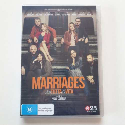 Marriages (DVD, 2021) PAL Region 4 (Ambra Angiolini, Luca Bizzarri) NEW ...