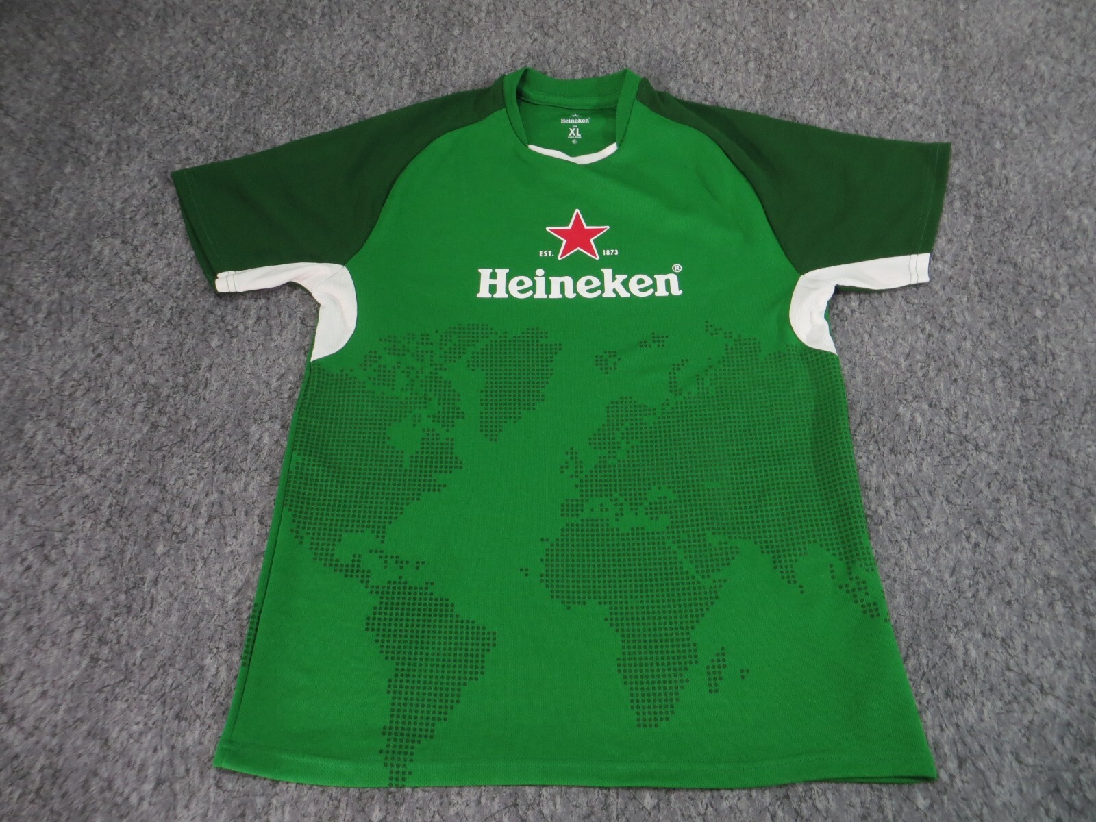 Heineken Soccer Jersey Mens Extra large Short Sleeve … - Gem