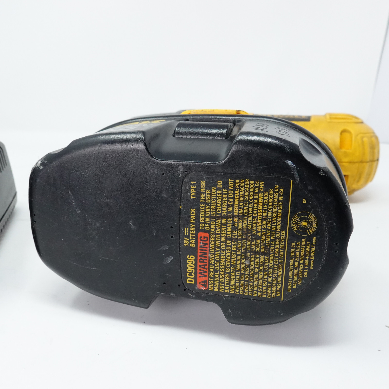DeWalt DC820 1/2-Inch 18-Volt Cordless Impact Wrench - WORKING | eBay