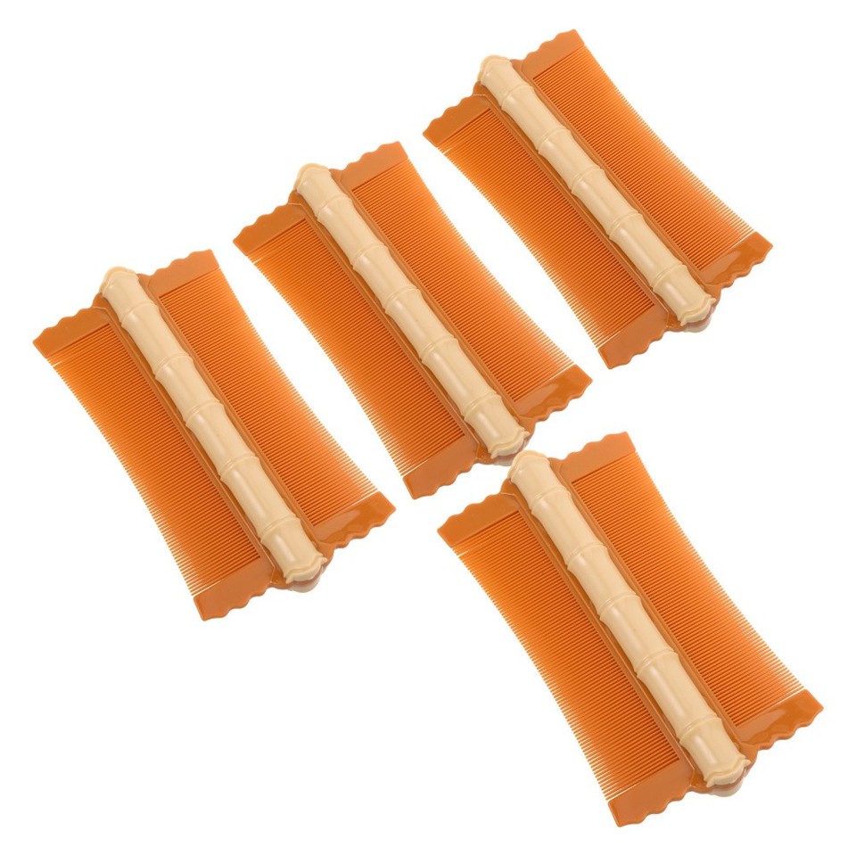 4 Pcs Scalp Sweep Comb Dog Combs for Grooming Dandruff Dreads Adult ...