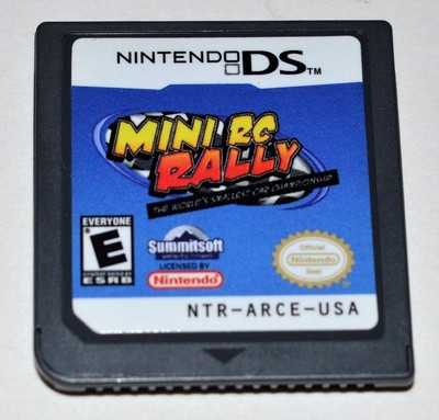 MINI RC RALLY NINTENDO DS GAME 3DS 2DS LITE DSI XL | eBay