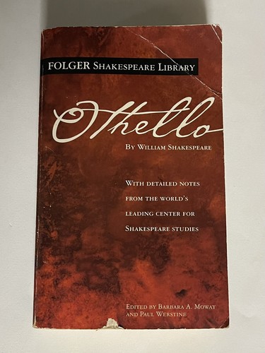 Folger Shakespeare Library: Othello by William Shakespeare (2004, Mass ...