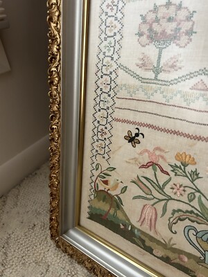 Samplers - Antique Frame Sampler