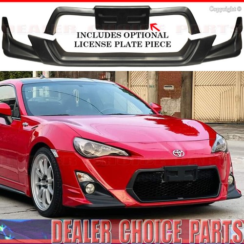 FRONT BUMPER Lip Body Kit Diffuser For 2013 2014 2015 2016 Scion FRS "T ...
