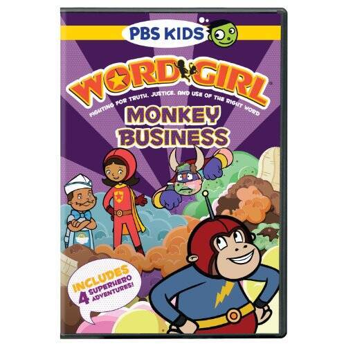 Wordgirl: Monkey Business - DVD By Tom Kenny - GOOD 841887021395| eBay