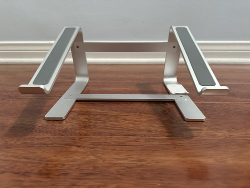 Macally Aluminum Laptop Riser Stand- MacBook Pro/Air/Notebook Between ...
