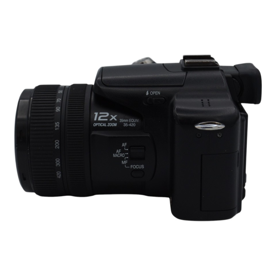 Panasonic Lumix DMC-FZ50 Digital Camera, Black {10.1MP} (For Parts or ...