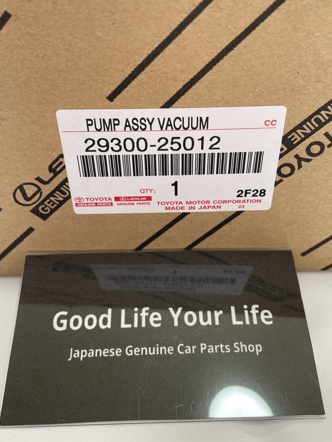 TOYOTA LEXUS Power Brake Booster Vacuum Pump ASSY 29300-25011 ⇒ 29300 ...