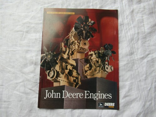John Deere 300 series engine brochure | eBay