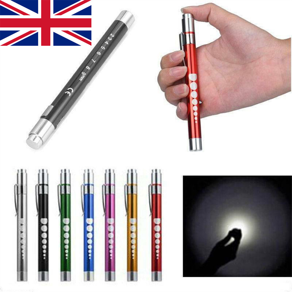 Nurse Doctor's Reusabale Health Care LED Pen Torch light EMT Hospital ...