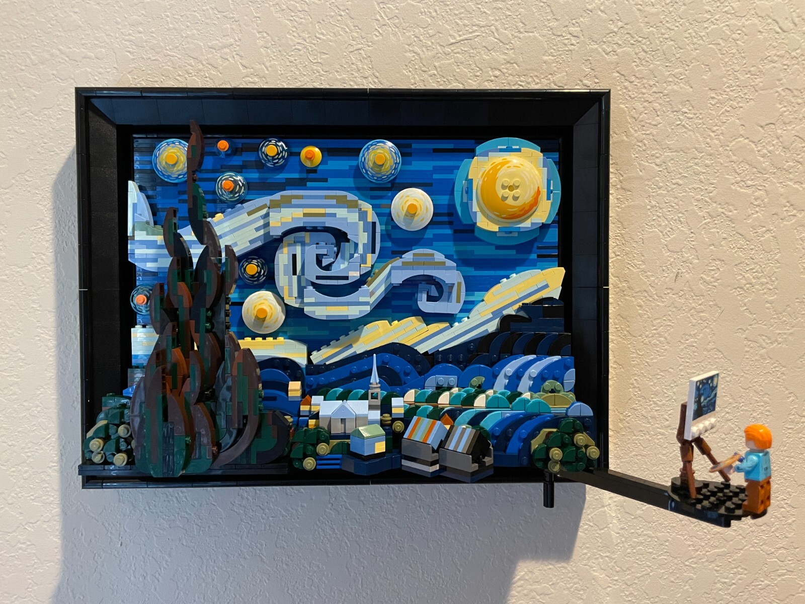 LEGO MOMA Vincent van Gogh The Starry Night 21333. BUILT / READY TO BE ...