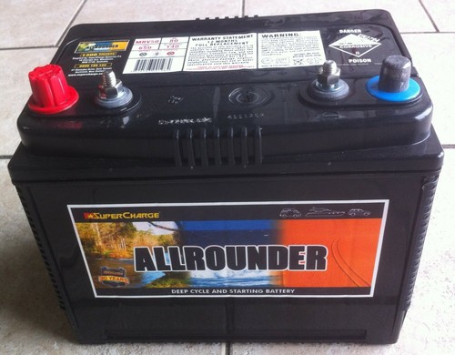 MRV50 Allrounder 80AH,12V, 650CCA DEEP CYCLE/STARTING BATTERY ,pickup ...