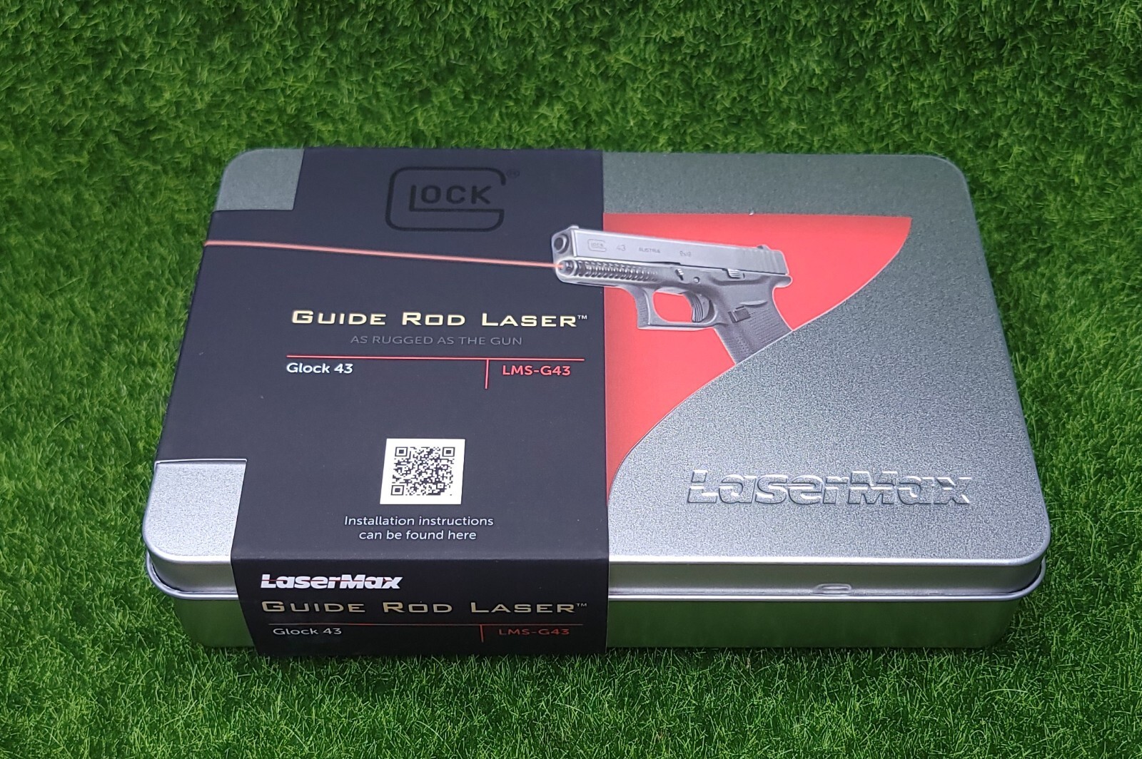 LaserMax Guide Rod Red Laser Sight for Glock 43/43X/48 Pistols - LMS ...