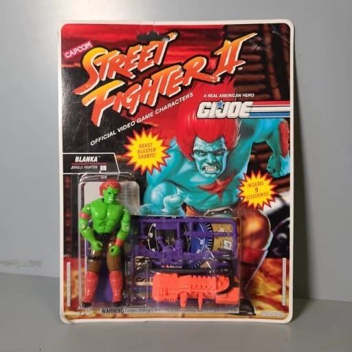 Joe Street Fighter II Blanka Jungle Fighter 3/4 Action