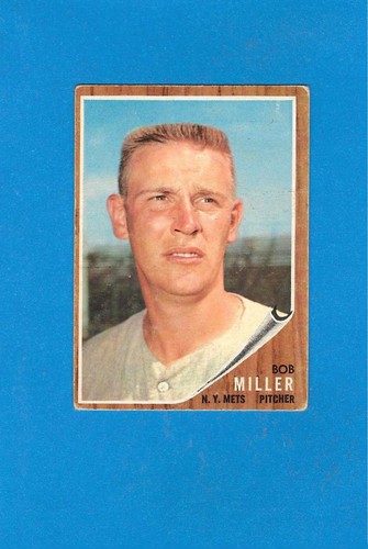 1962 TOPPS #293 Bob Miller Mets EX | eBay