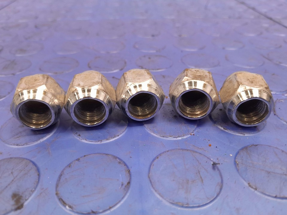 SUBARU OEM CHROME ACORN STYLE WHEEL NUT-LUG NUT SET OF 5 OEM P/N ...