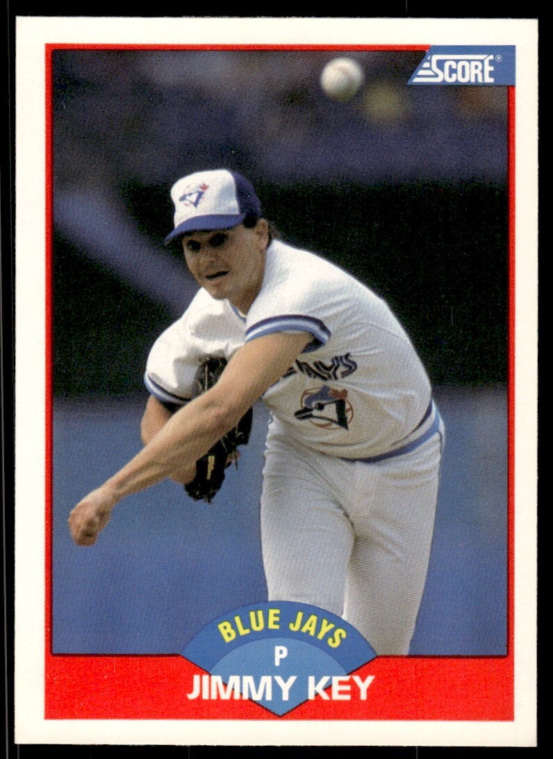 1989 Score Baseball Card Jimmy Key Toronto Blue Jays #480 | eBay
