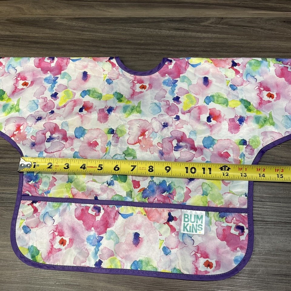 Bumkins Infant Sleeved Bib Watercolor Design 6 To 24 Months | eBay