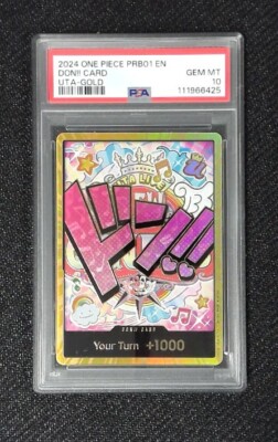 2024 One Piece PRB-01 Uta Gold Don!! PSA 10 | eBay