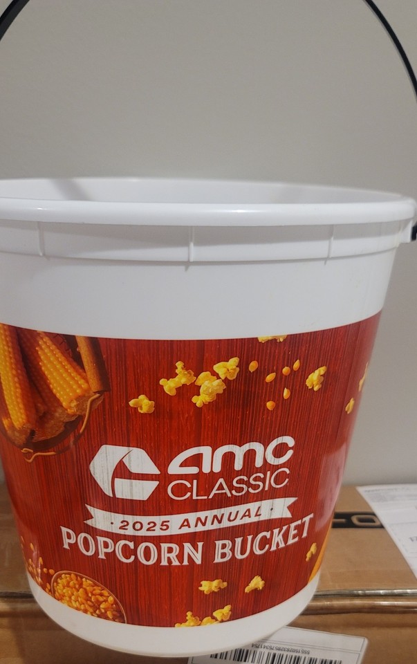 2025 Annual Popcorn Bucket NO LID-$5.99 popcorn refills ALLYEAR+2nd ...