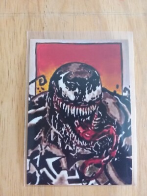 MARVEL Sketch Card Print 20 Card Lot, 2.5x3.5, artist signed! | eBay