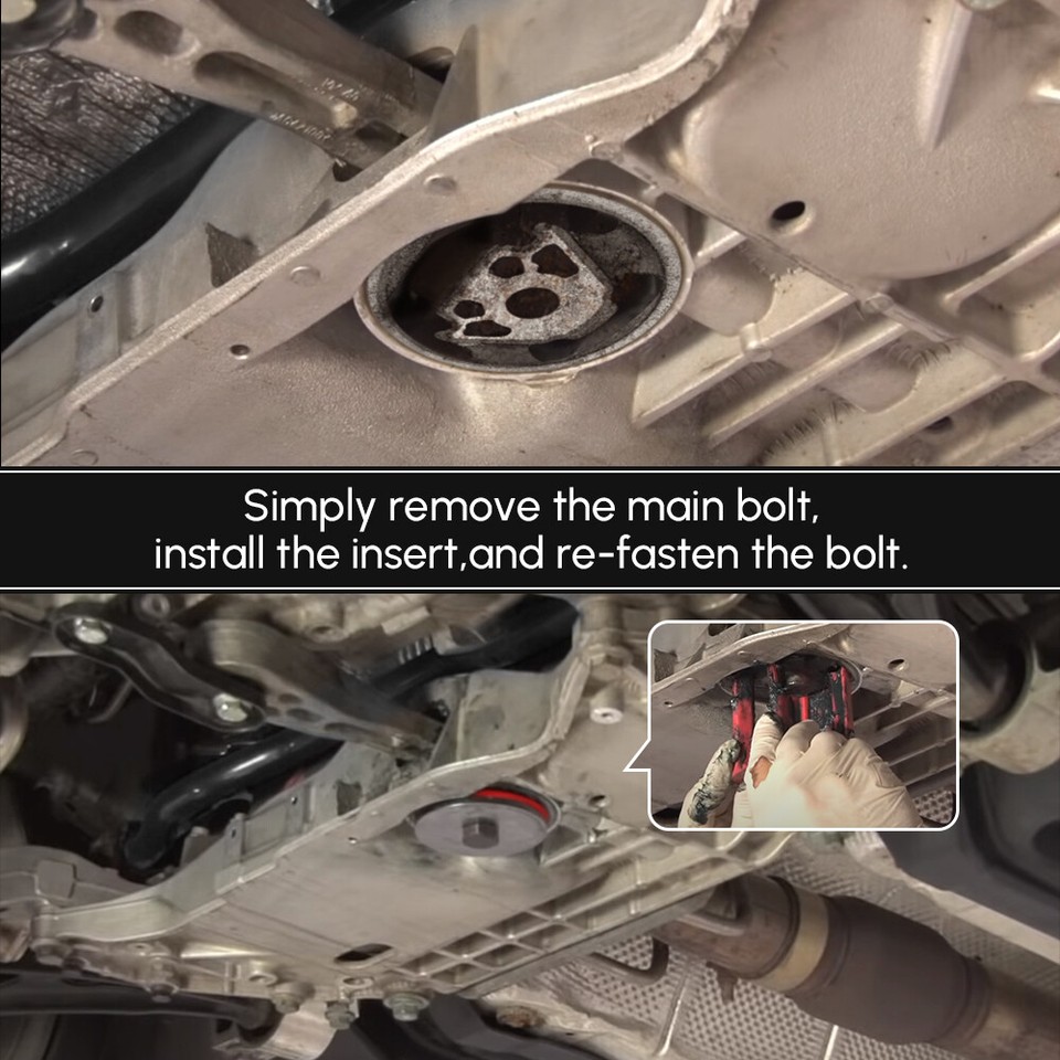 Engine Torque Arm Insert Dog Bone Mount Fit For VW Beetle Passat Tiguan ...