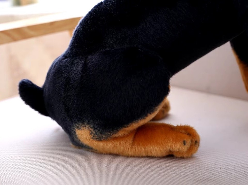 Rottweiler Dog 21 Inch Stuffed Animal Plush Toys Toddler Doll Kids ...