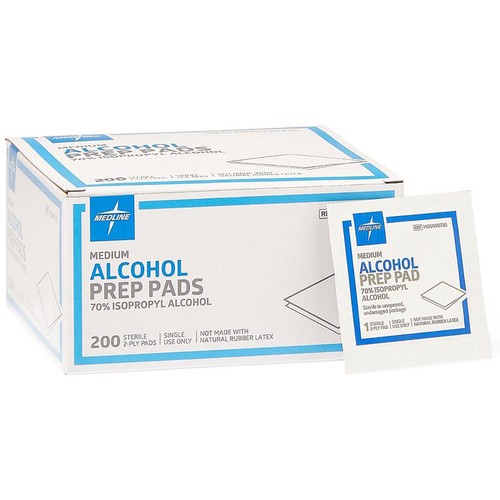 Alcohol Prep Pads, Box of 200 | eBay